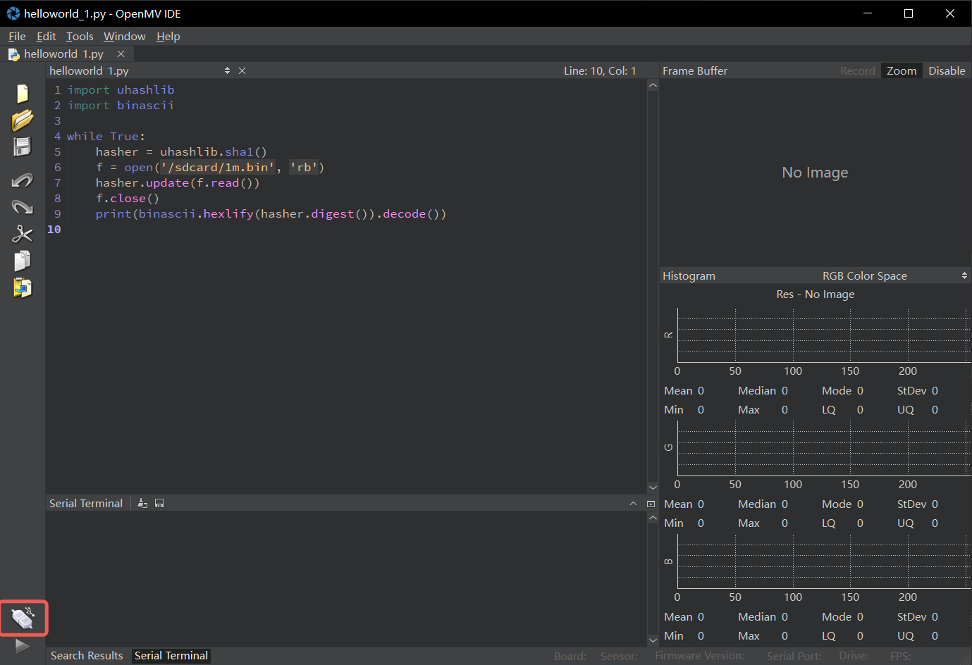 3. 连接 IDE — CanMV K230